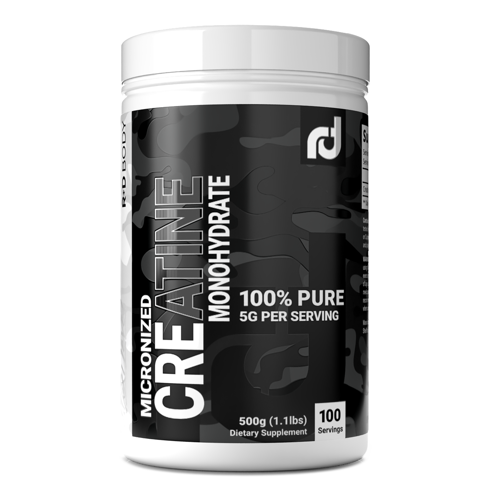 Micronized Creatine Monohydrate – R+D Body